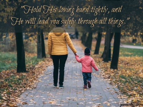 Hold His Loving Hand | Joanne Viola