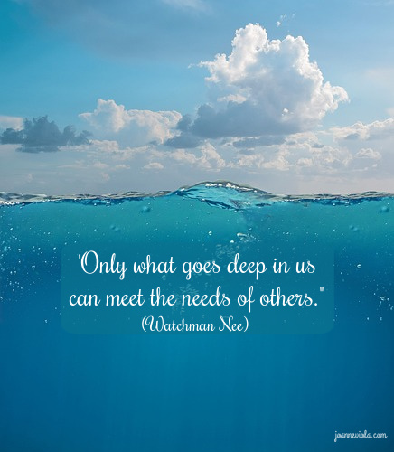 Deep Calls to Deep | Joanne Viola